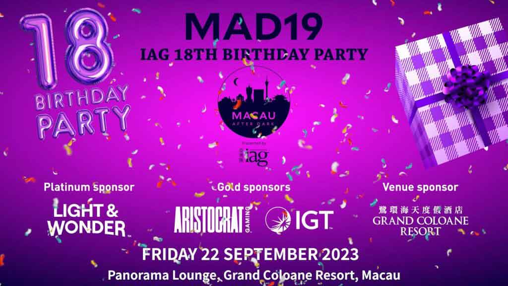 Macau After Dark (MAD19) highlights video – IAG